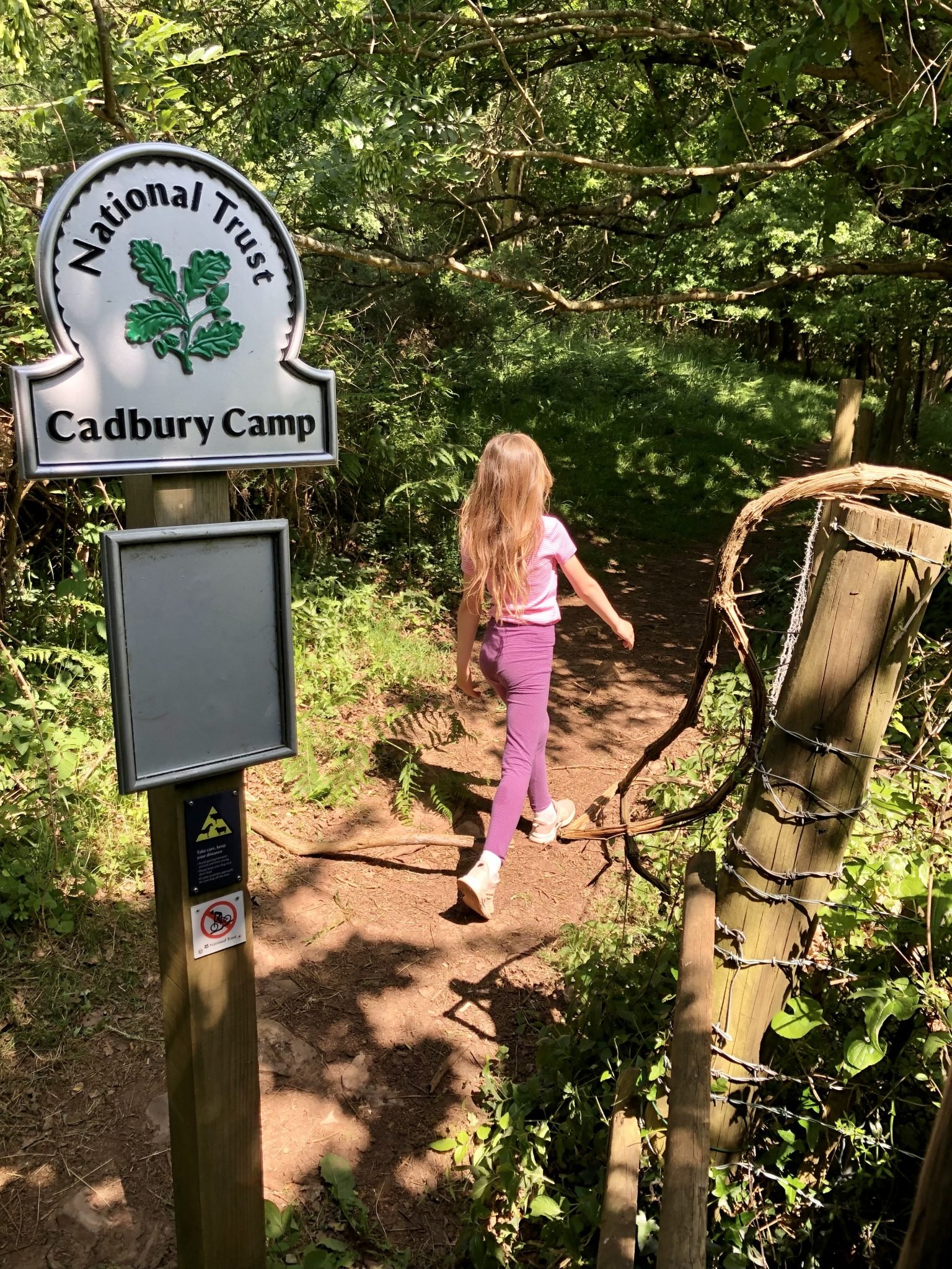 Cadbury Camp Circular Walk - Somerset Family Adventures